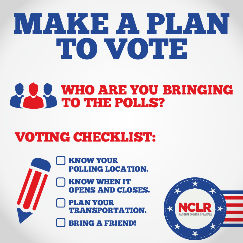 Make a Plan to Vote on Election Day